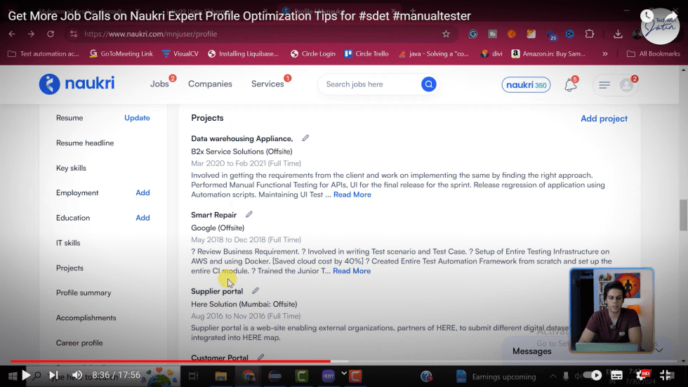 How to Optimize Your Naukri Profile for Maximum Job Calls - Tech with Jatin